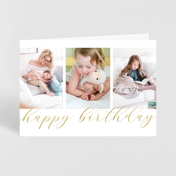 Photo Birthday Cards | Personalised Photo Birthday Card