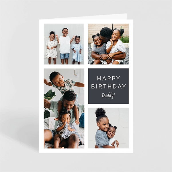 Photo Birthday Cards | Personalised Photo Birthday Card