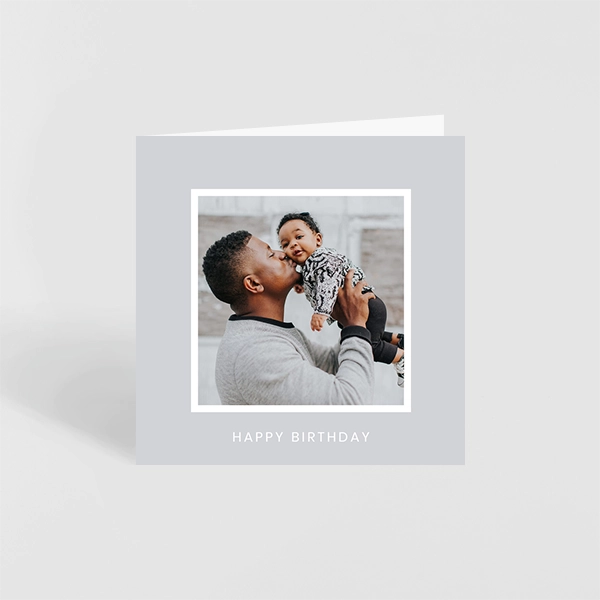 Photo Birthday Cards | Personalised Photo Birthday Card