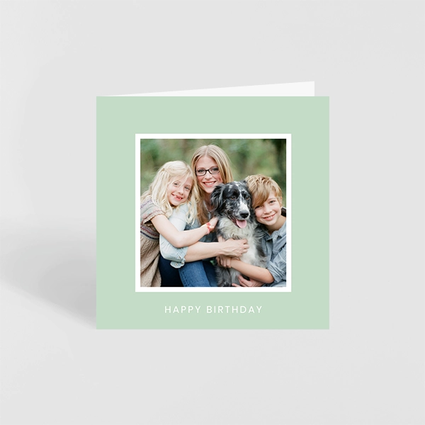 Photo Birthday Cards | Personalised Photo Birthday Card