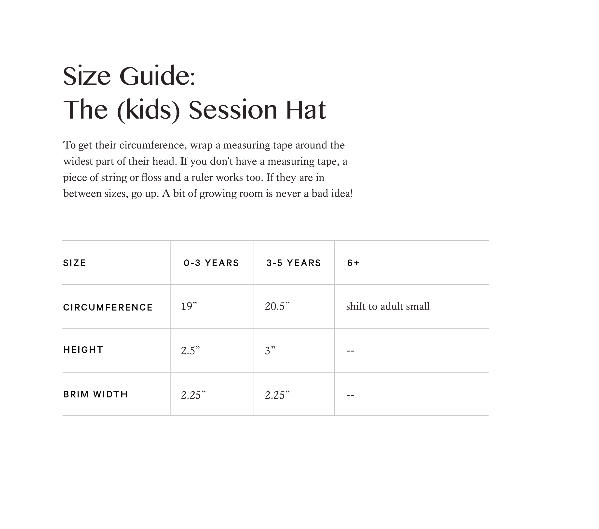Shop The Session Hat