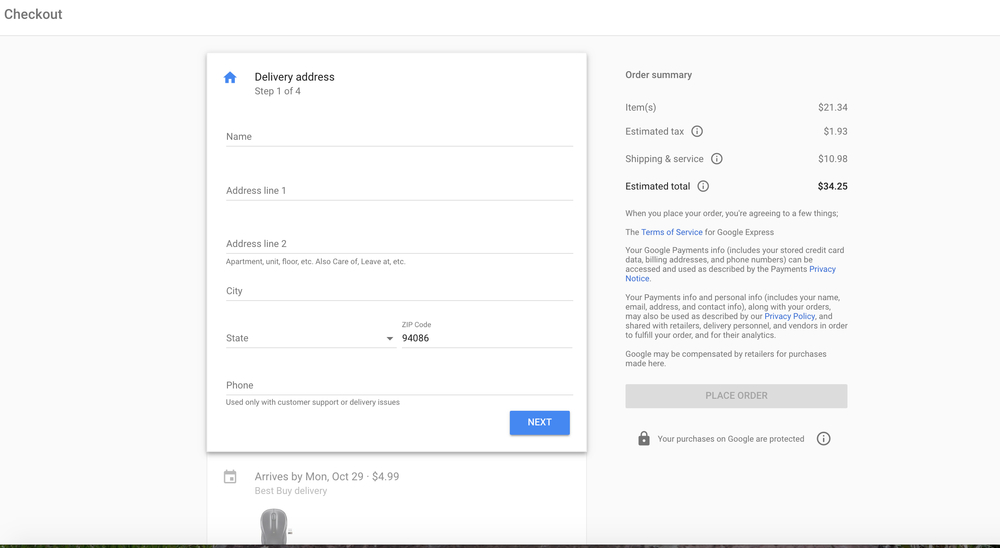 What is Google Express