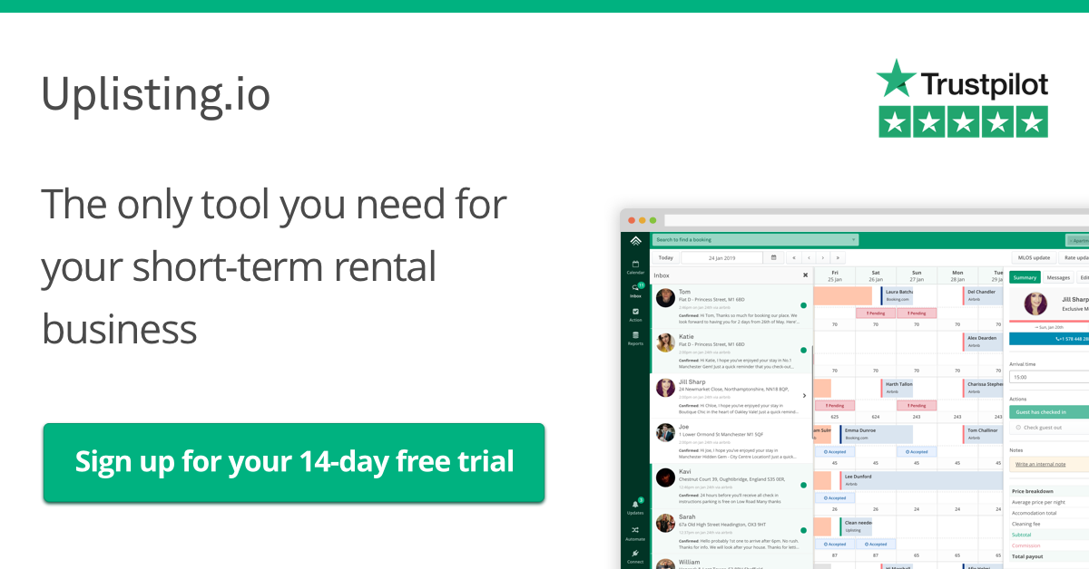 Vacation Rental Software | Channel Management - Uplisting