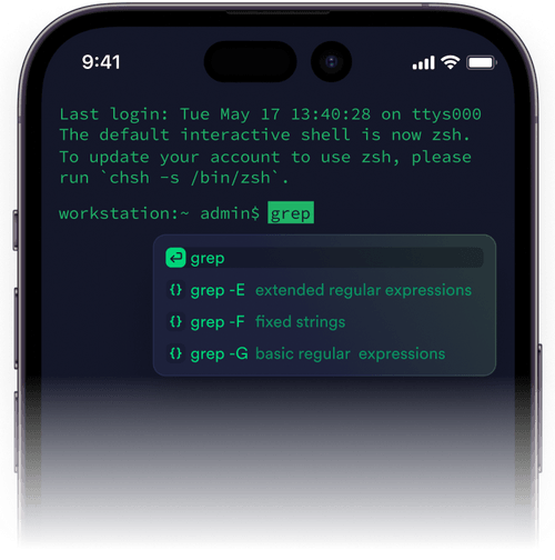 Free SSH client for iOS