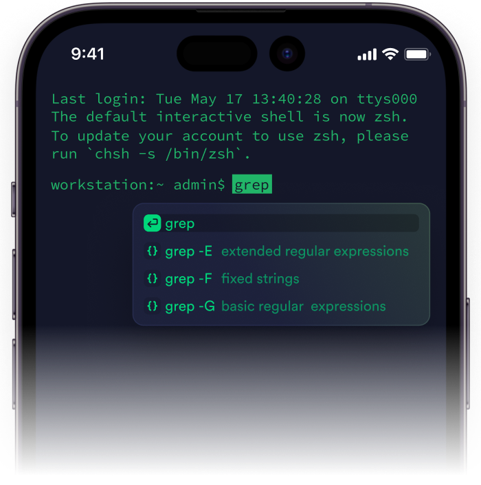 Free SSH client for iOS