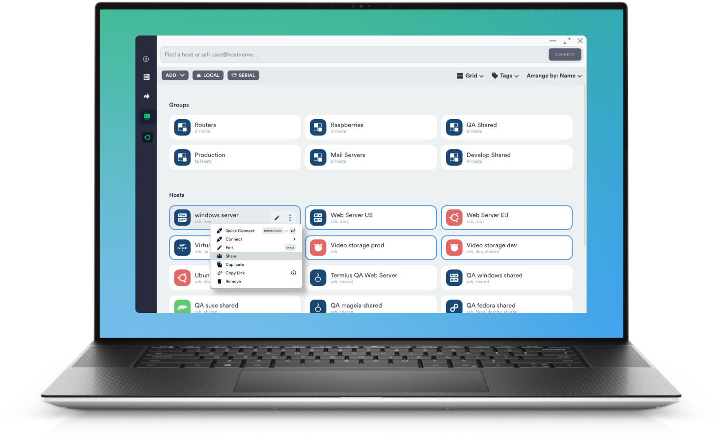 Download Termius for Linux