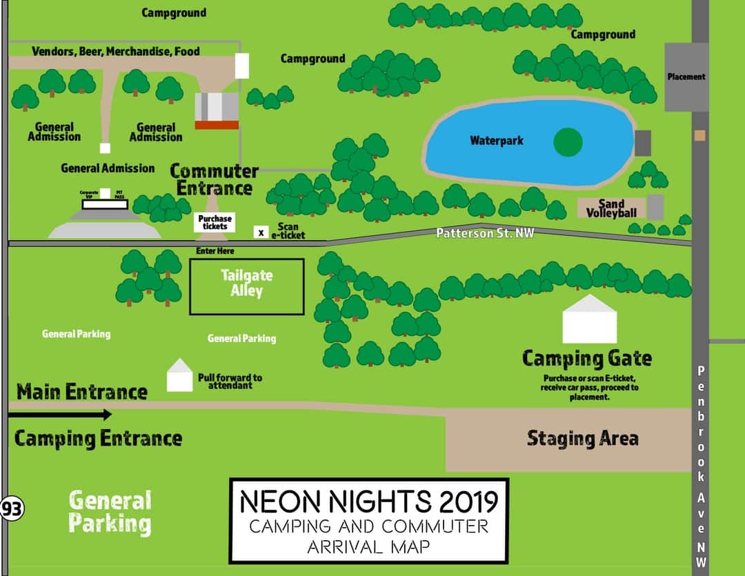 Maps | The Neon Nights 2022