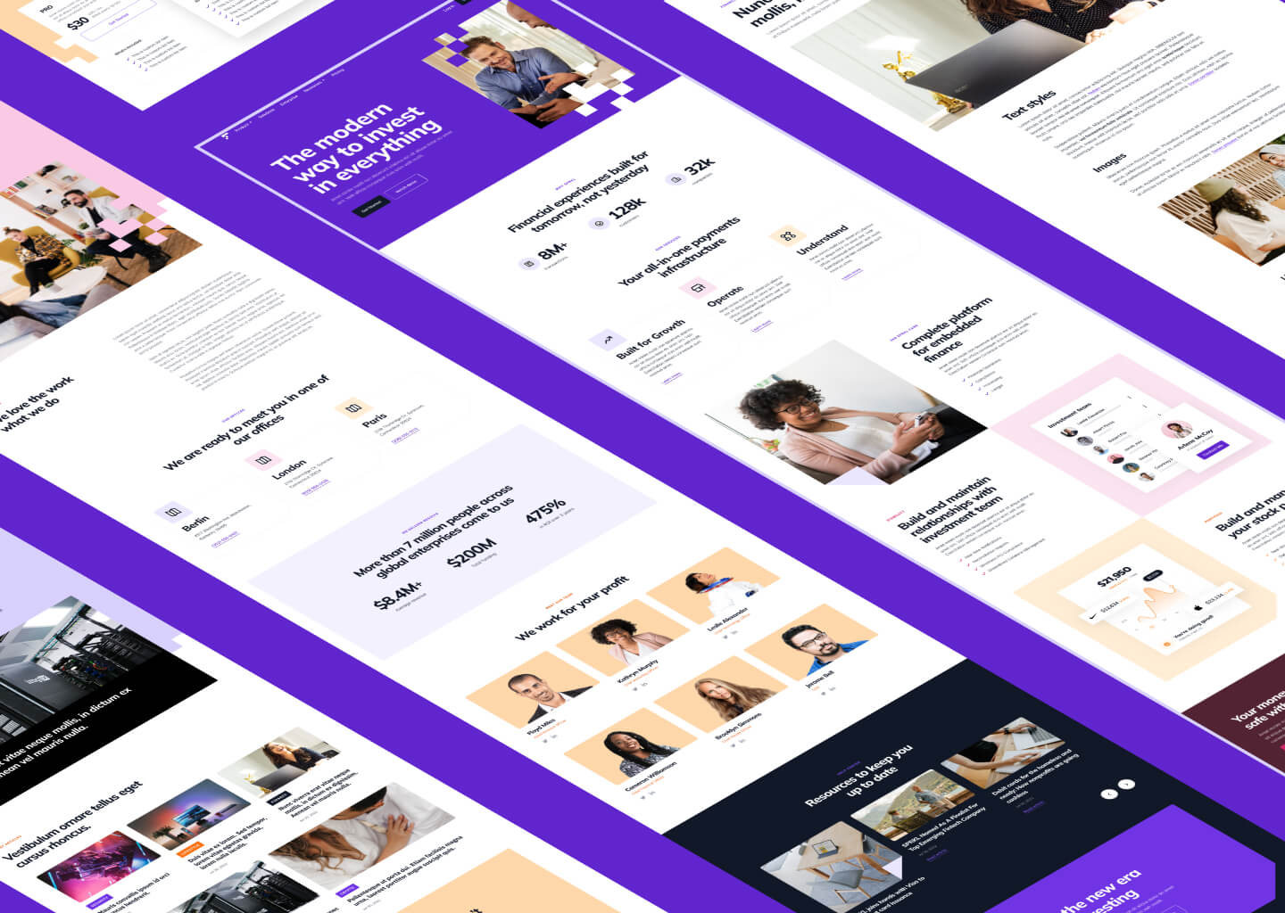 The Store - Fundex // Investment Website Template UI Kit | EGO Creative ...