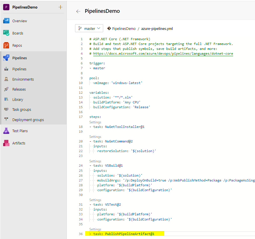 Getting Started with Azure DevOps Pipelines