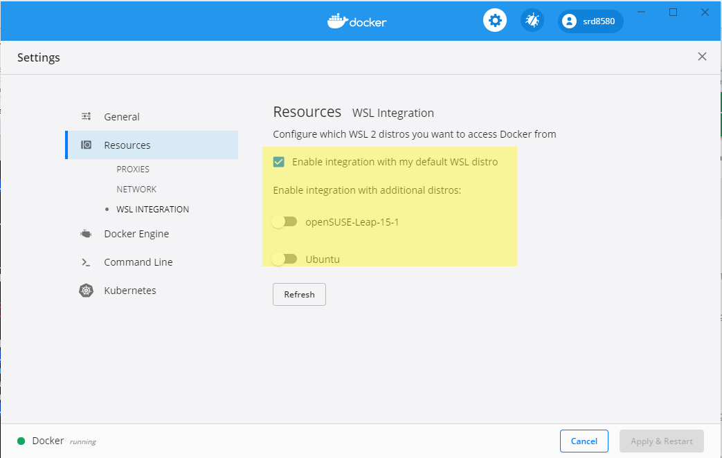 Containers On Wsl2