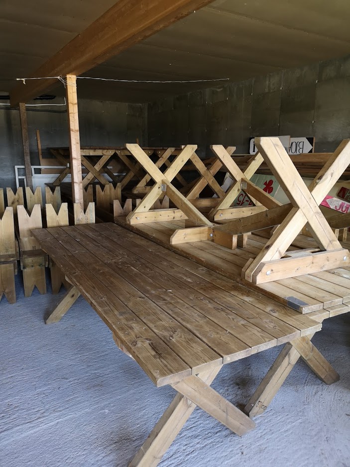 Bord og benker til utlån! - Bjoa.no