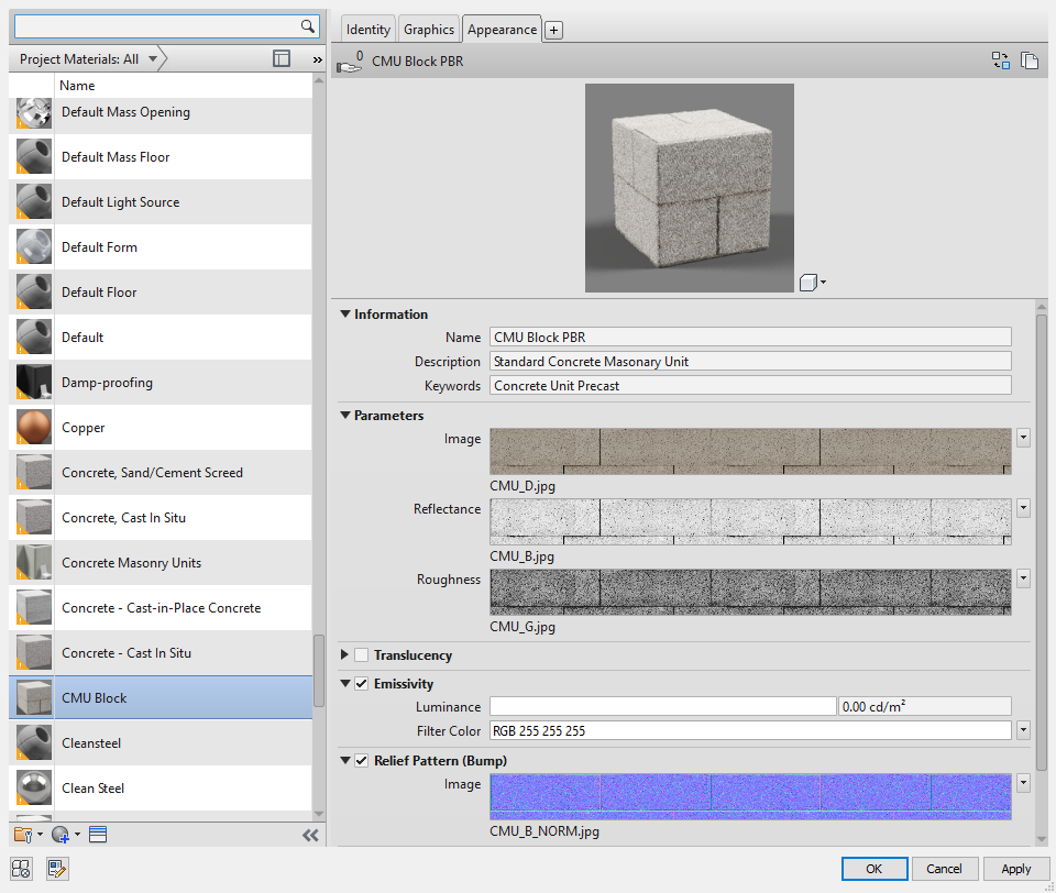 Translating materials from Revit into The Wild | The Wild