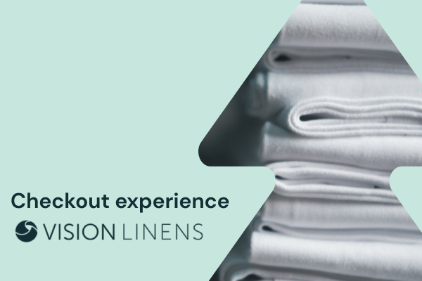 Hokodo checkout experience | Vision Linens
