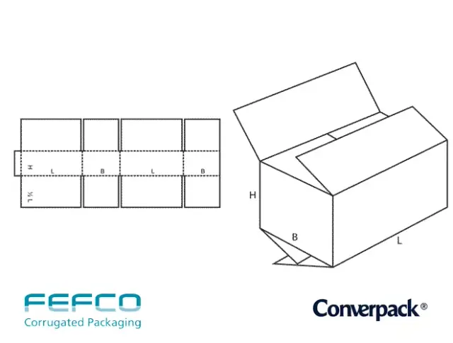 Envase Variedad Aplicaciones FEFCO 205 - Converpack