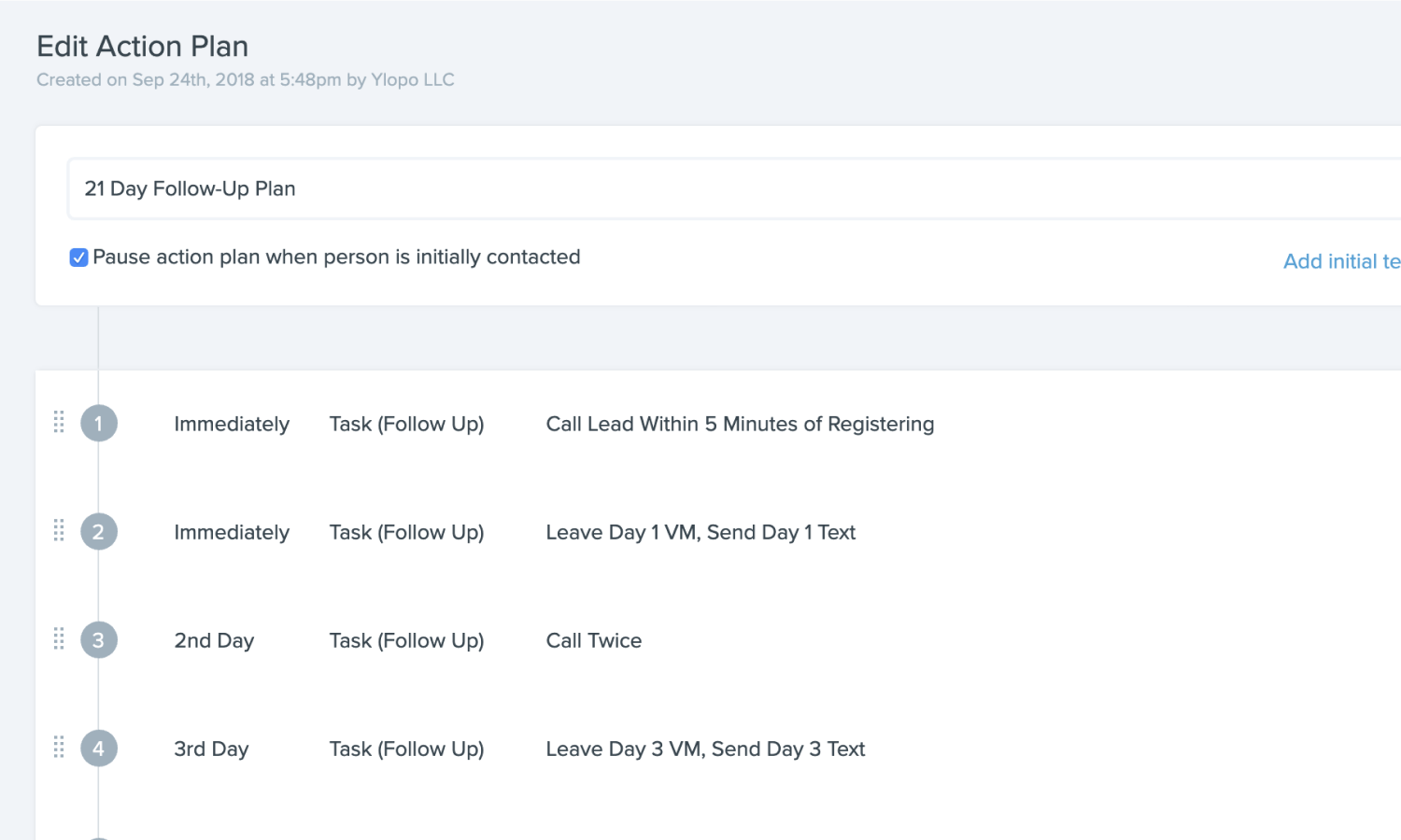 Action Plans | Follow Up Boss