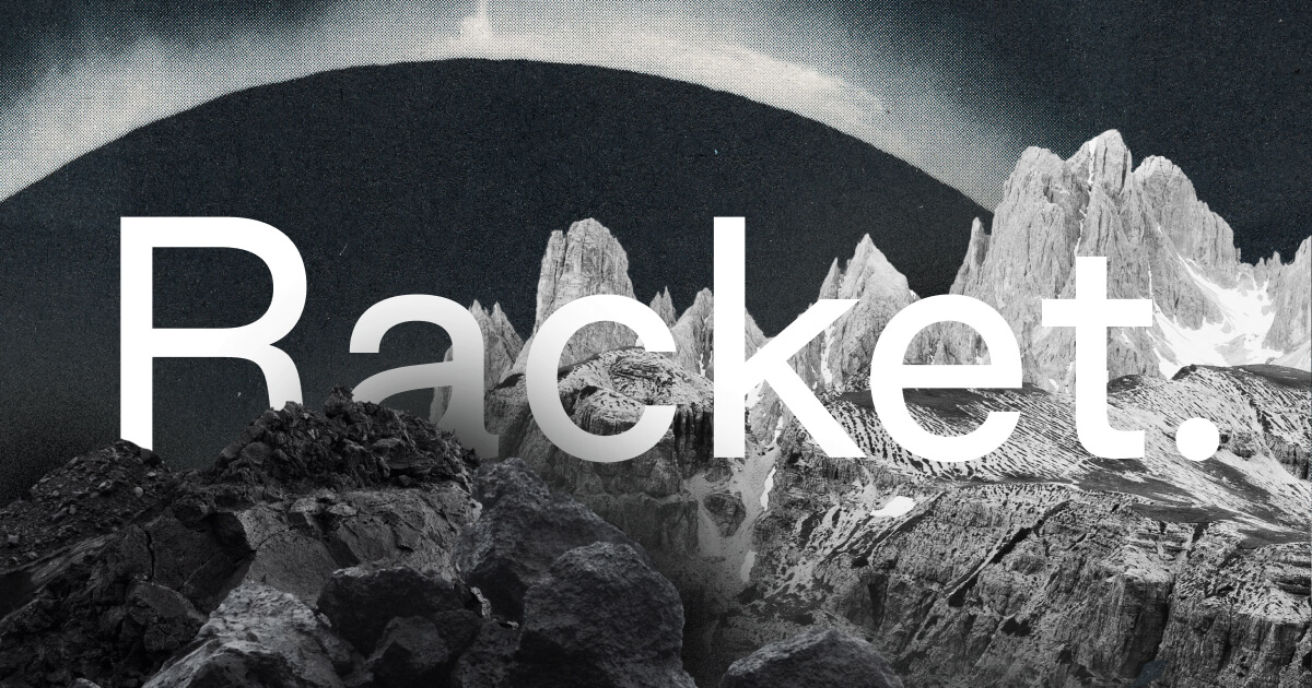 Racket. Art Direction, Branding, Web & Print Design