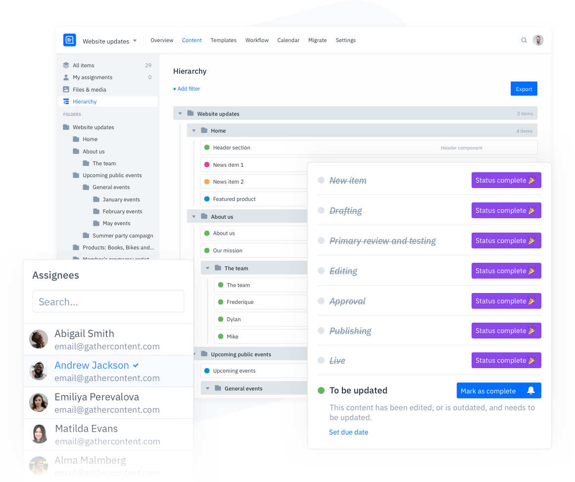 #1 Rated Content Operations Platform | GatherContent