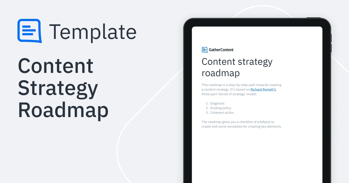 Content Strategy Roadmap | GatherContent