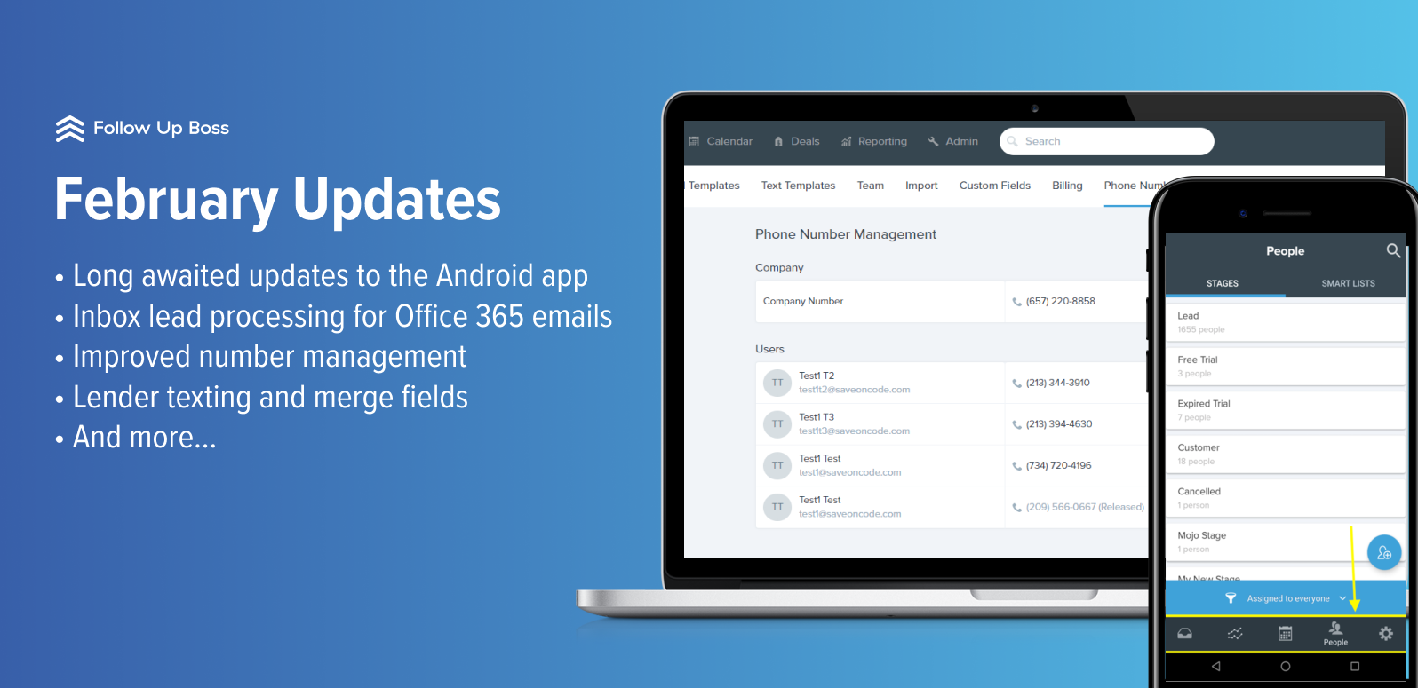 February 2019 Product Updates | Follow Up Boss