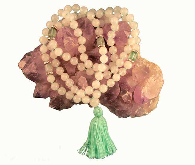 White Jade Mala | Malas | Sacred Waves