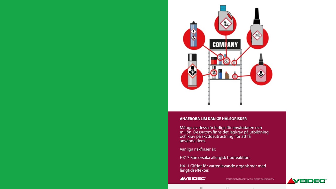 Een groene en veilige productieomgeving