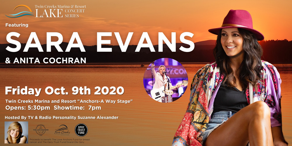 Sara Evans In concert at Twin Creeks