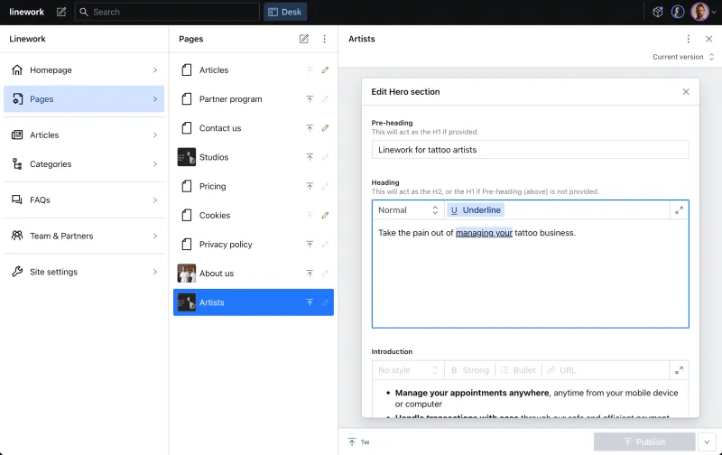 Sanity CMS: the #1 Headless CMS — Represent Web Agency