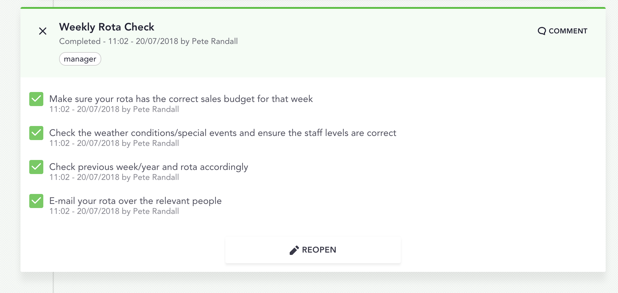 More Power to the Manager | Trail