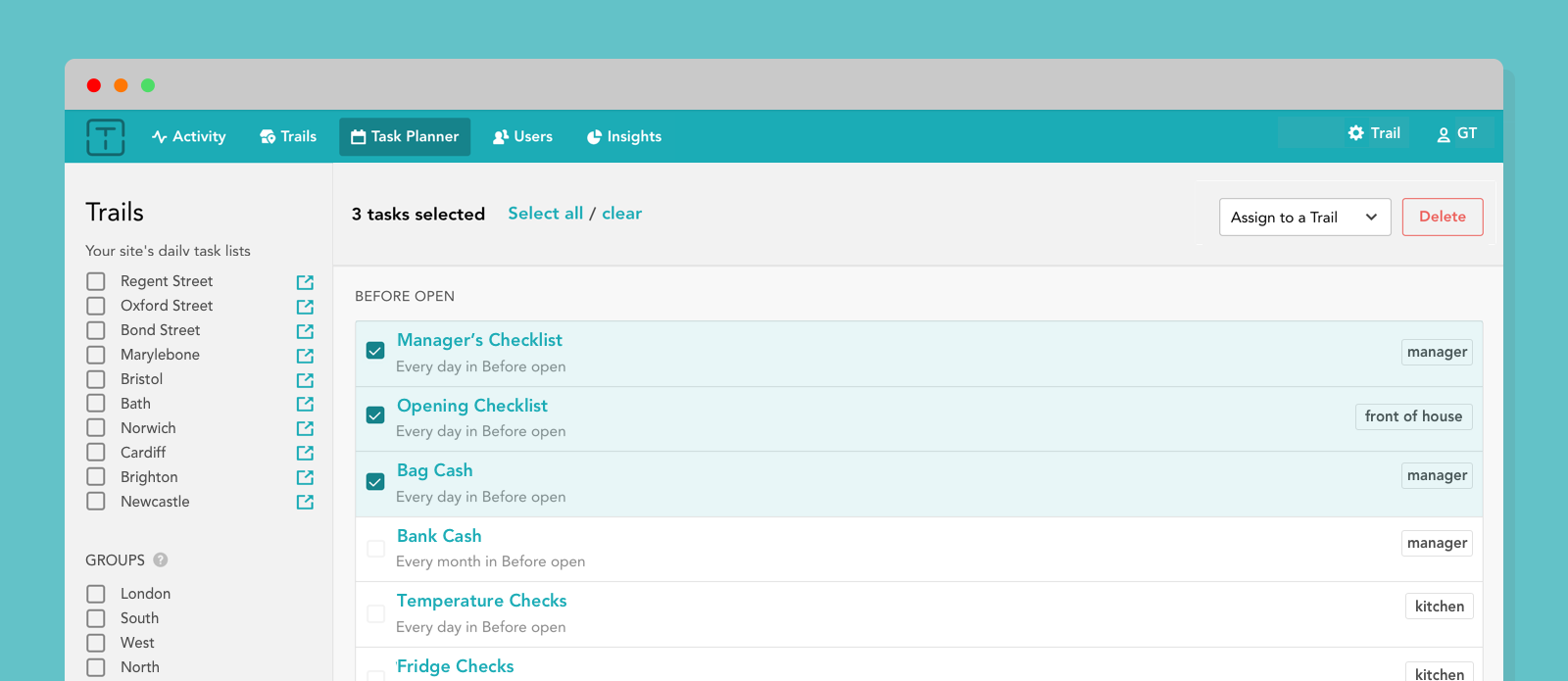 Introducing the new Task Planner | Trail