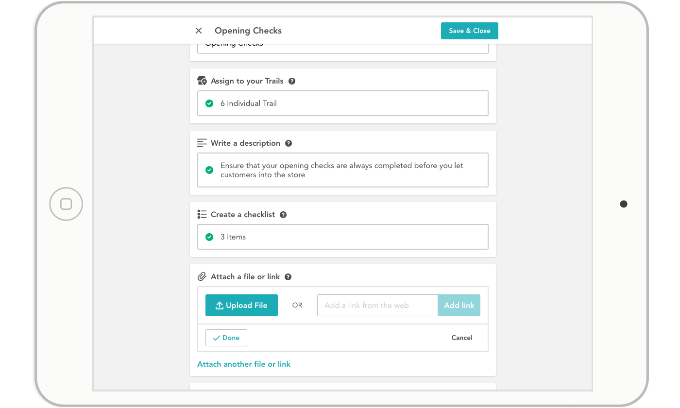 Effortless task management | Trail