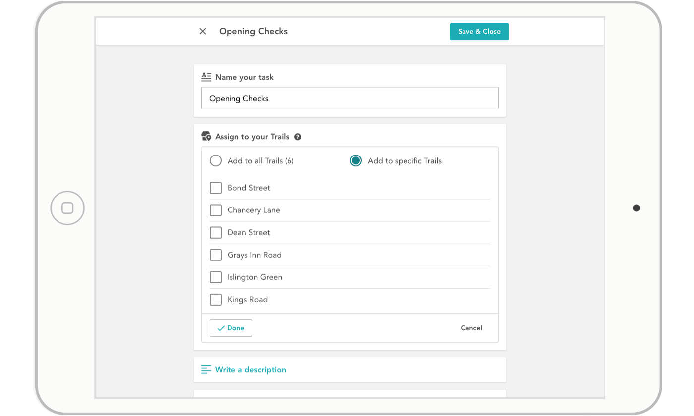 Effortless task management | Trail