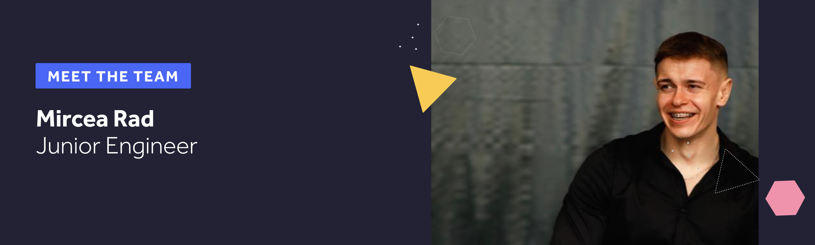 Meet the Team: Mircea Rad, Junior Engineer | Trail