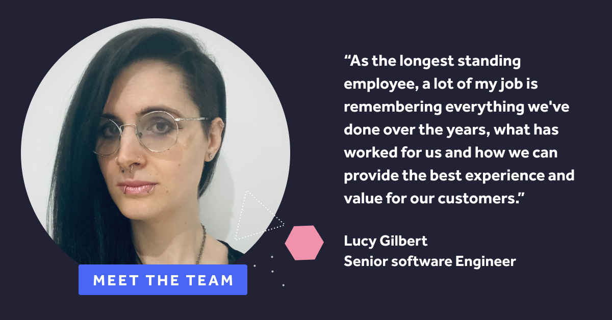 Meet the team: Lucy Gilbert, Senior Software Engineer | Trail