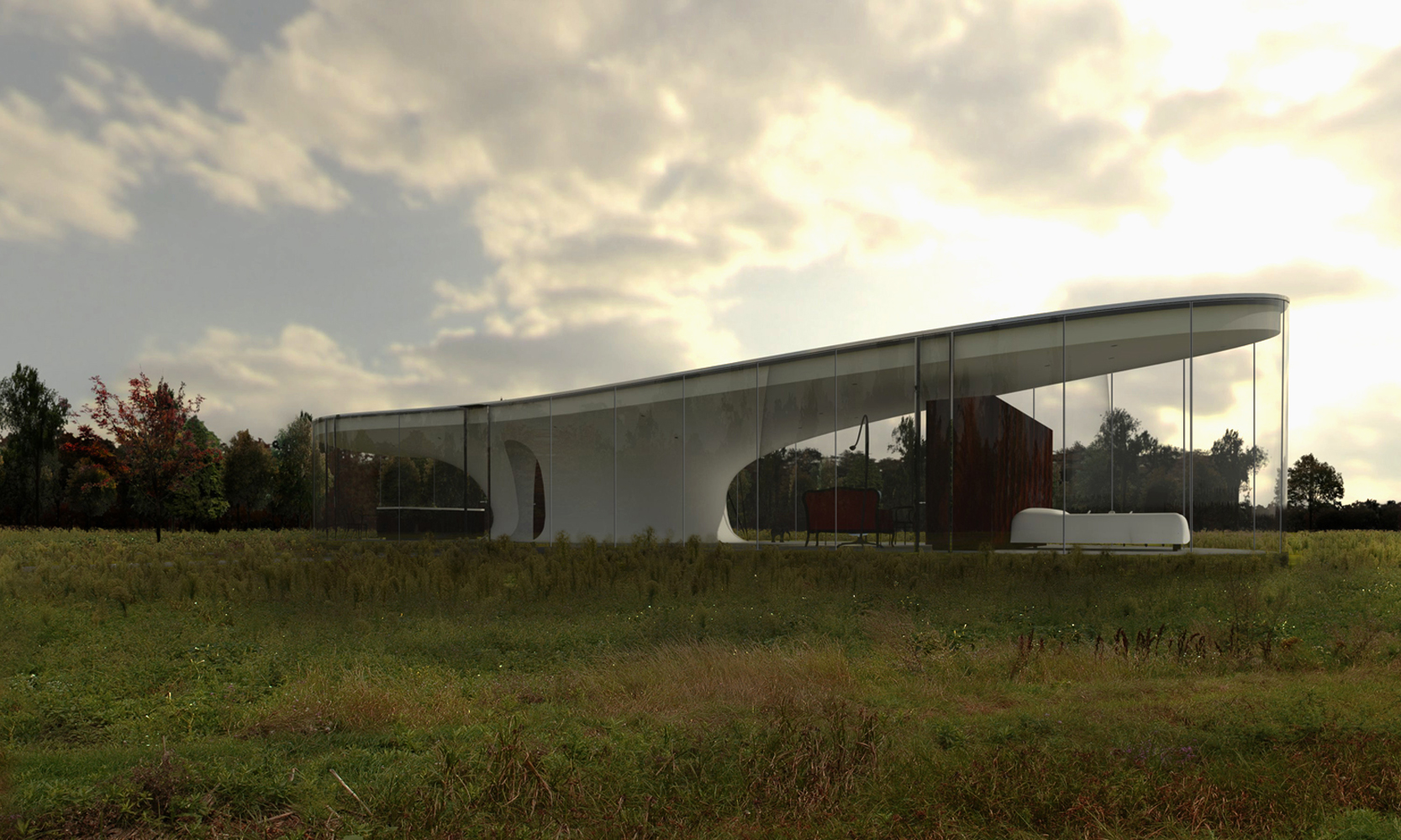 Residential Architecture Glass House