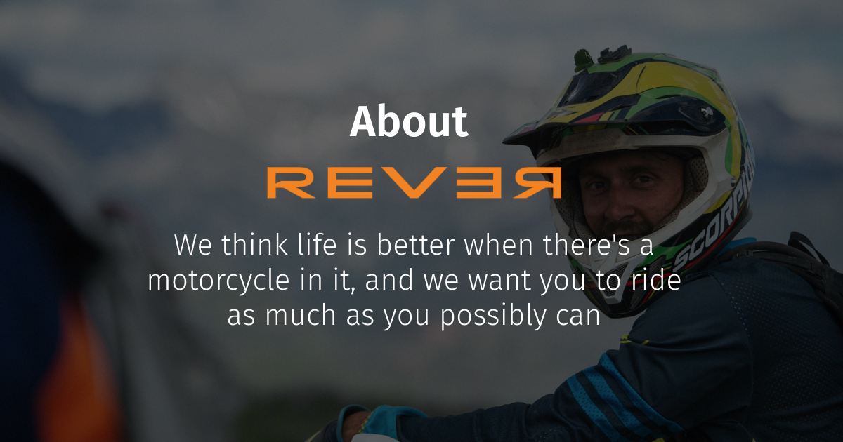 About REVER | Discover Today’s Top Motorcycle GPS App
