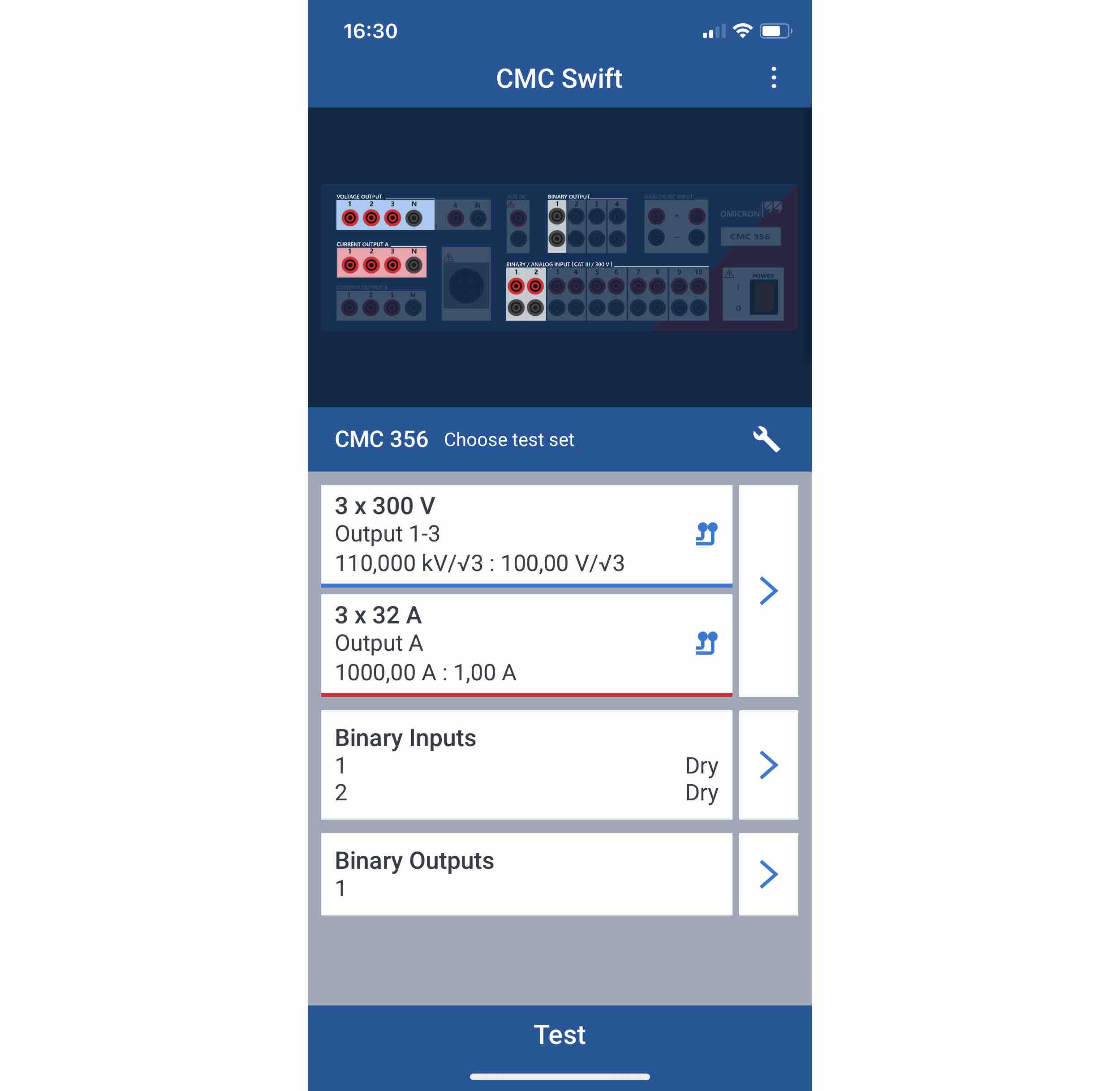 Geburtsstunde der CMC Swift APP von OMICRON