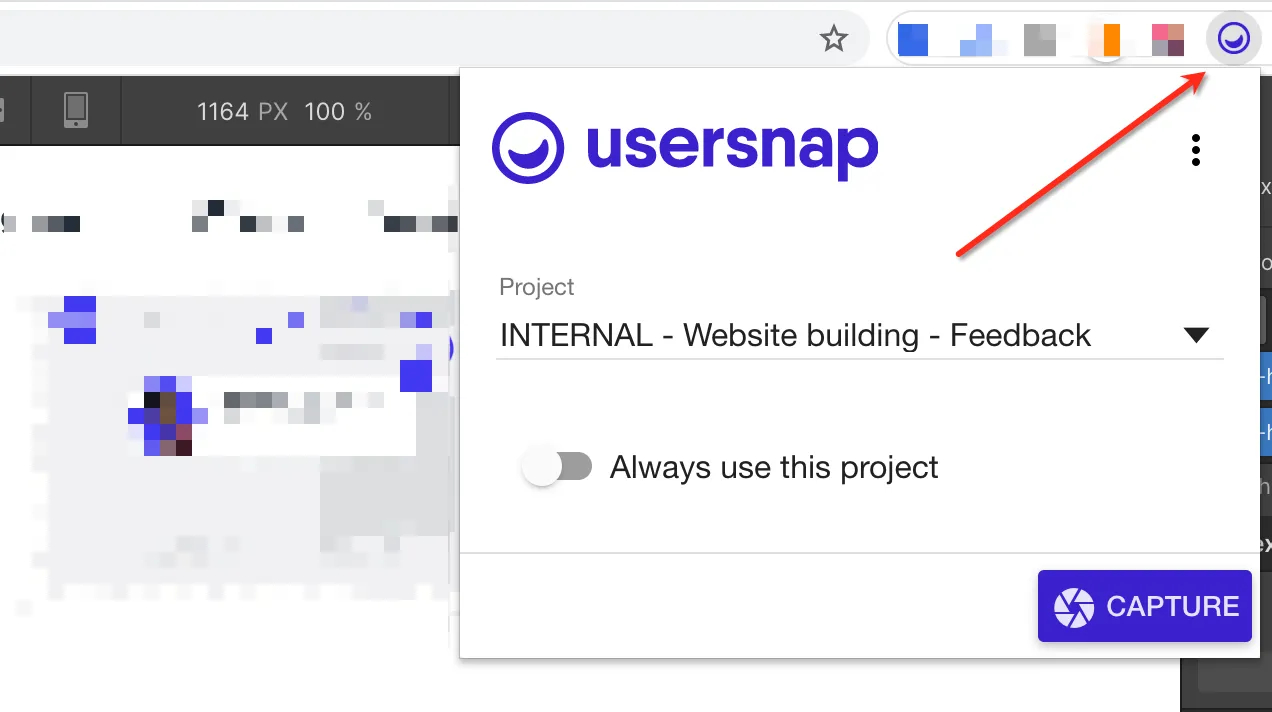 Congratulations on Installing Usersnap for Your Browser
