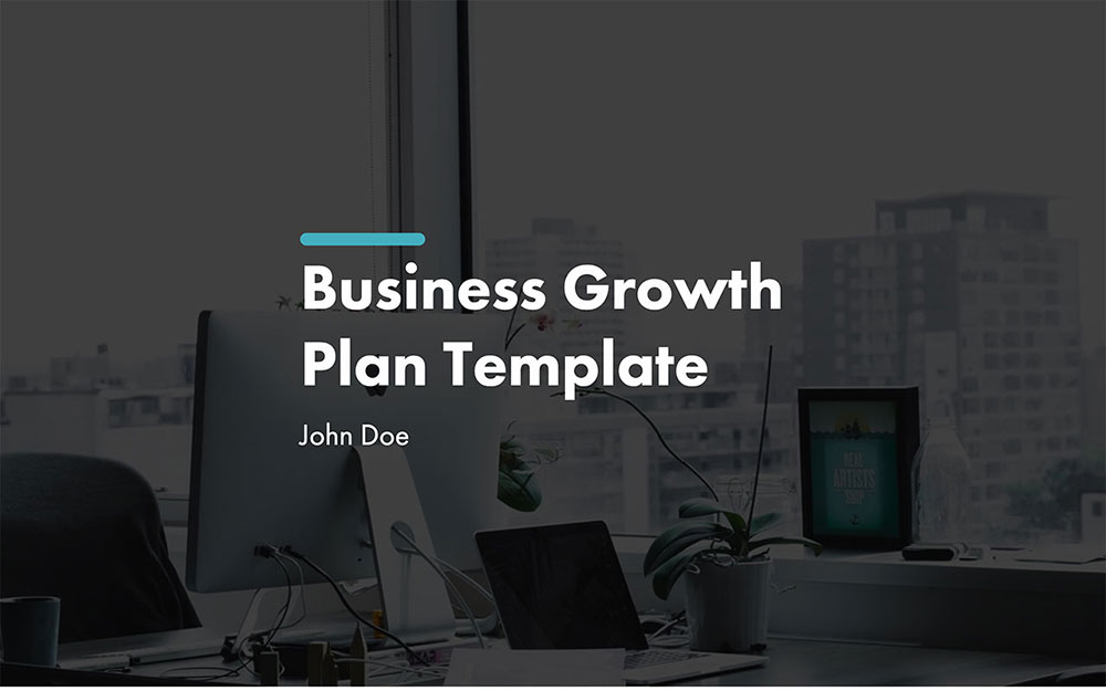 Business Growth Plan Template | Free PDF & PPT Download | Slidebean