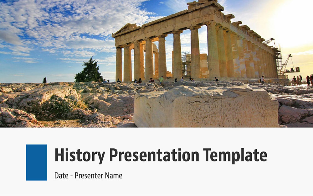 History Powerpoint Template Free