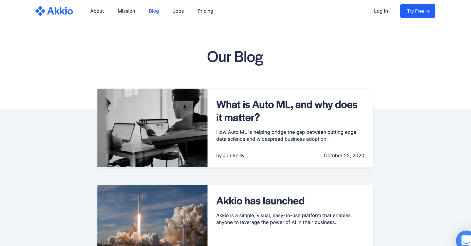 Blog | Akkio: Generative BI for Agencies