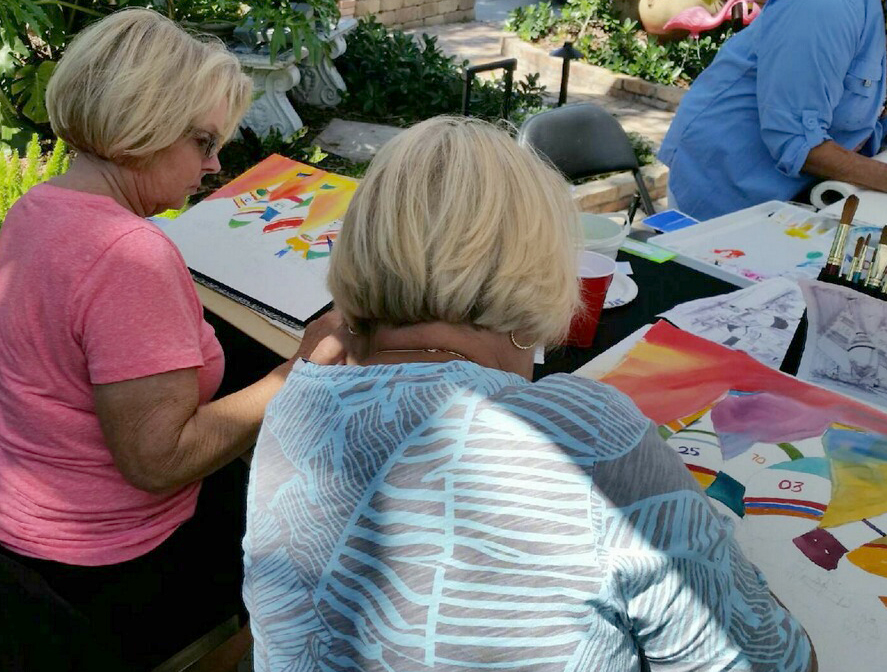 Watercolor Workshops Key West, FL | Ellen Negley Watercolor