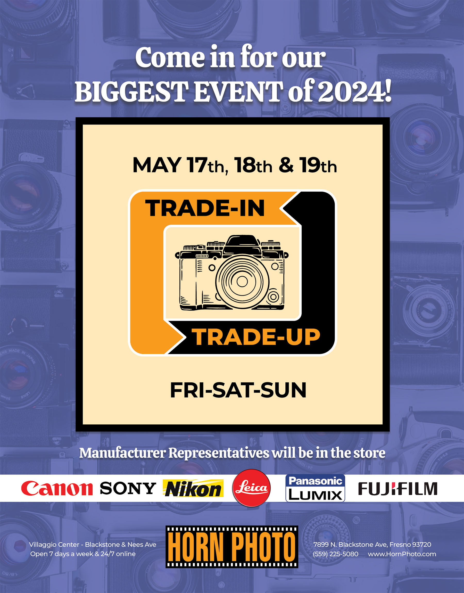 Buy & Sell Used Cameras | Horn Photo, Fresno CA