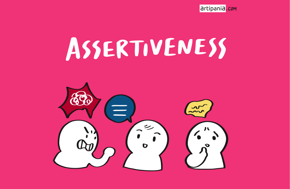 Assertiveness Graphic recording for social change