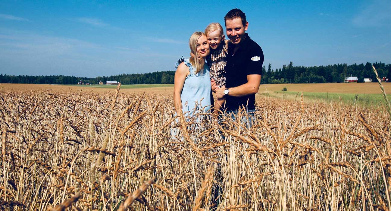 Tervetuloa Birkkalan spelttitilalle- speltin kotiin