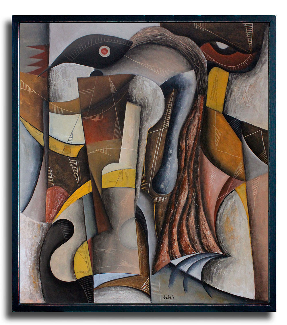 Abstract paintings by Vova Titov