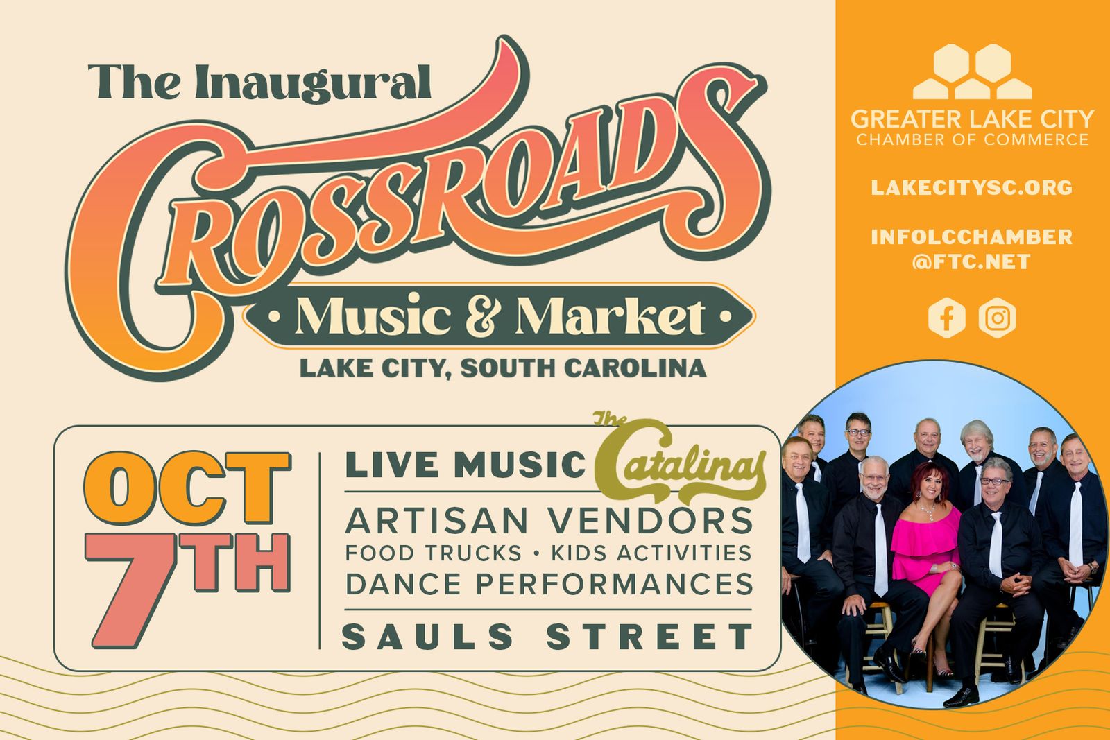Visit Lake City, SC - Festivals & Events: Crossroads Music & Market