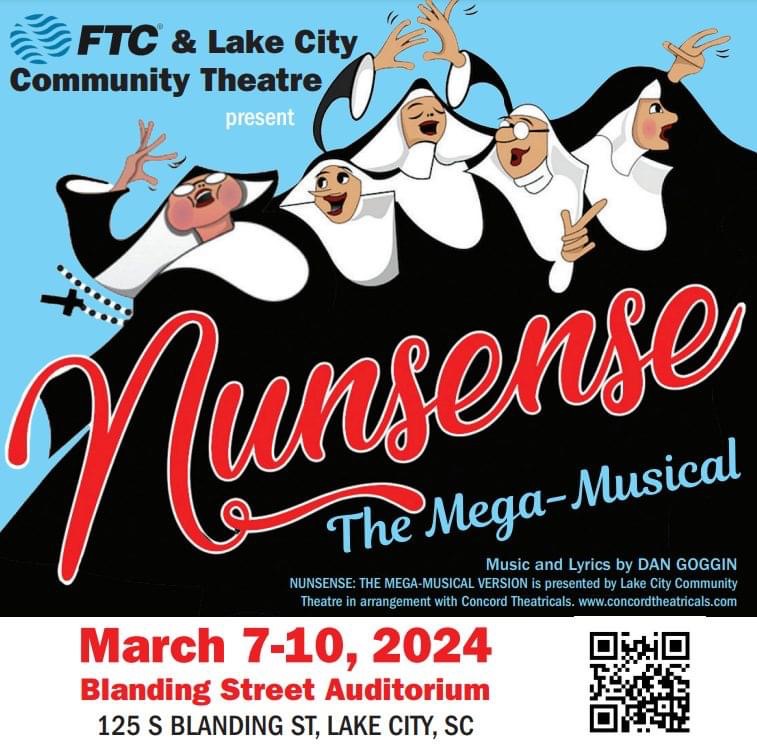 Visit Lake City, SC - Festivals & Events: Nunsense: The Mega-Musical