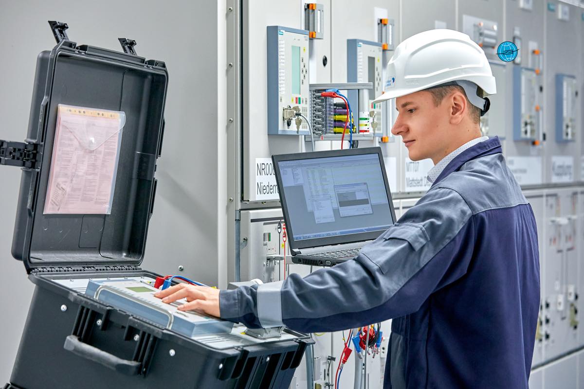 Robust plug-in test system facilitates testing of protective devices