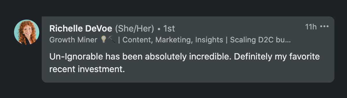 Un-Ignorable Hooks Course