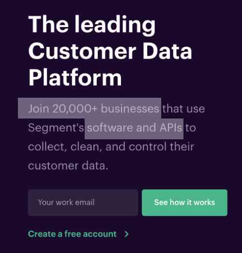 Segment Landing Page Teardown